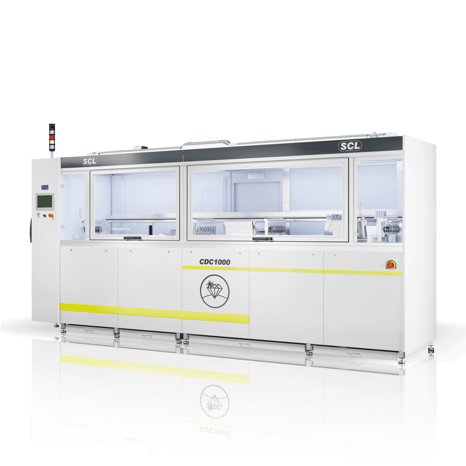 CDC 1000 | Hard coating machine for medium-to-large sized labs | Satisloh