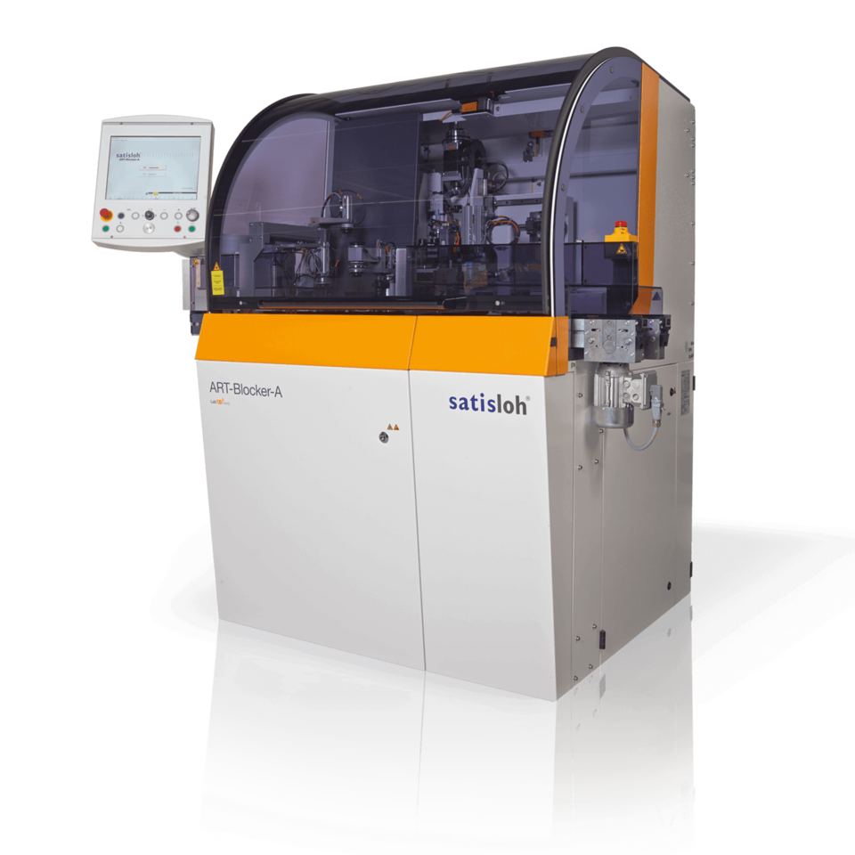 ART-Blocker-A | Automated, alloy-free lens blocker | Satisloh