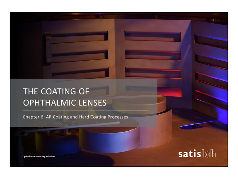 Satisloh | Introduction in the coating of ophthalmic lenses e-book ...