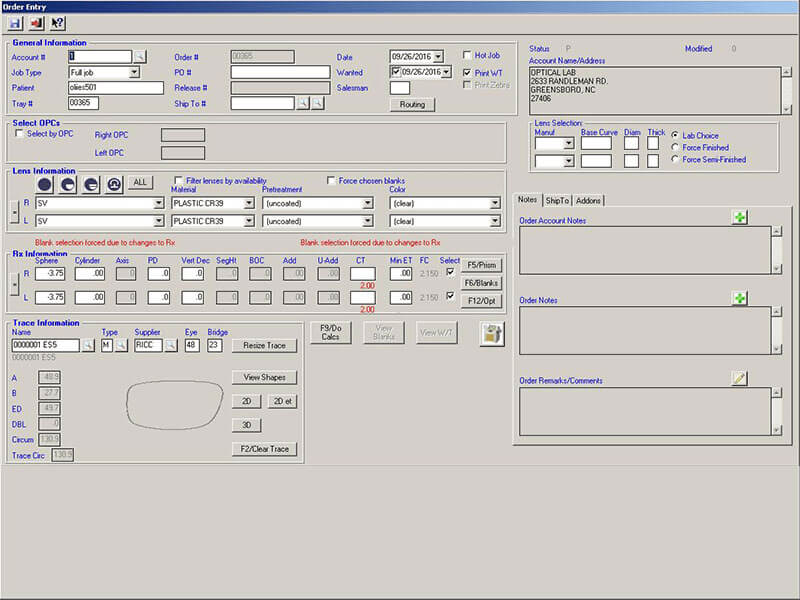 Rx-Universe | Lab Management Software for Rx labs | Satisloh
